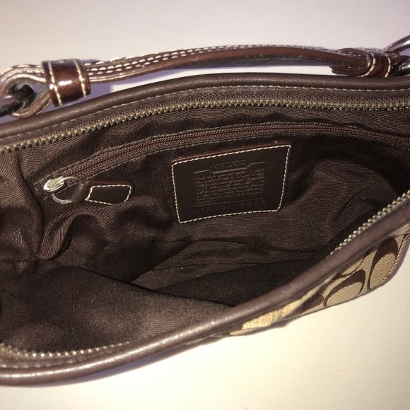 Coach | Bags | Brown Coach Signature Handbag | Poshmark